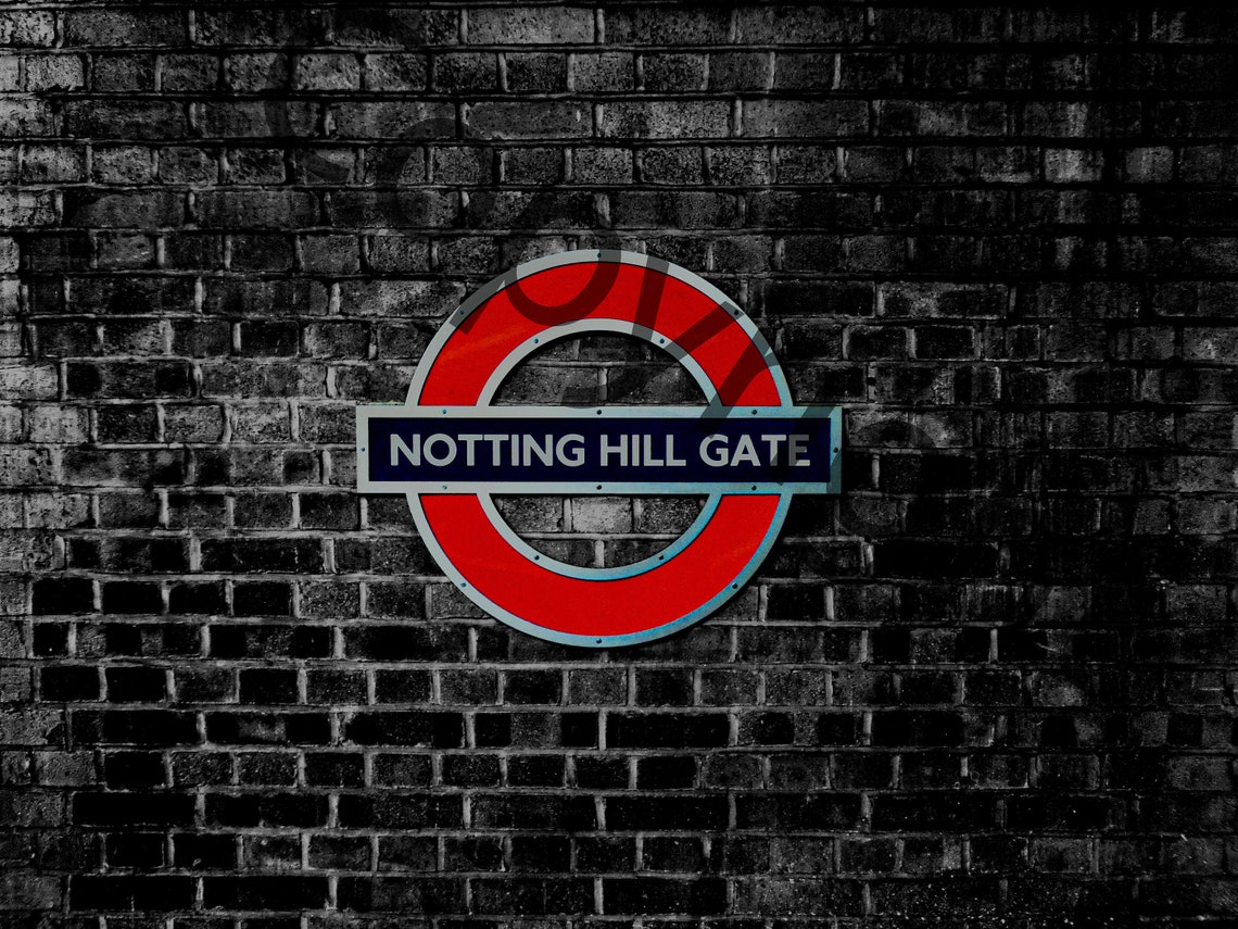 London Underground Station Sign Print - Etsy UK