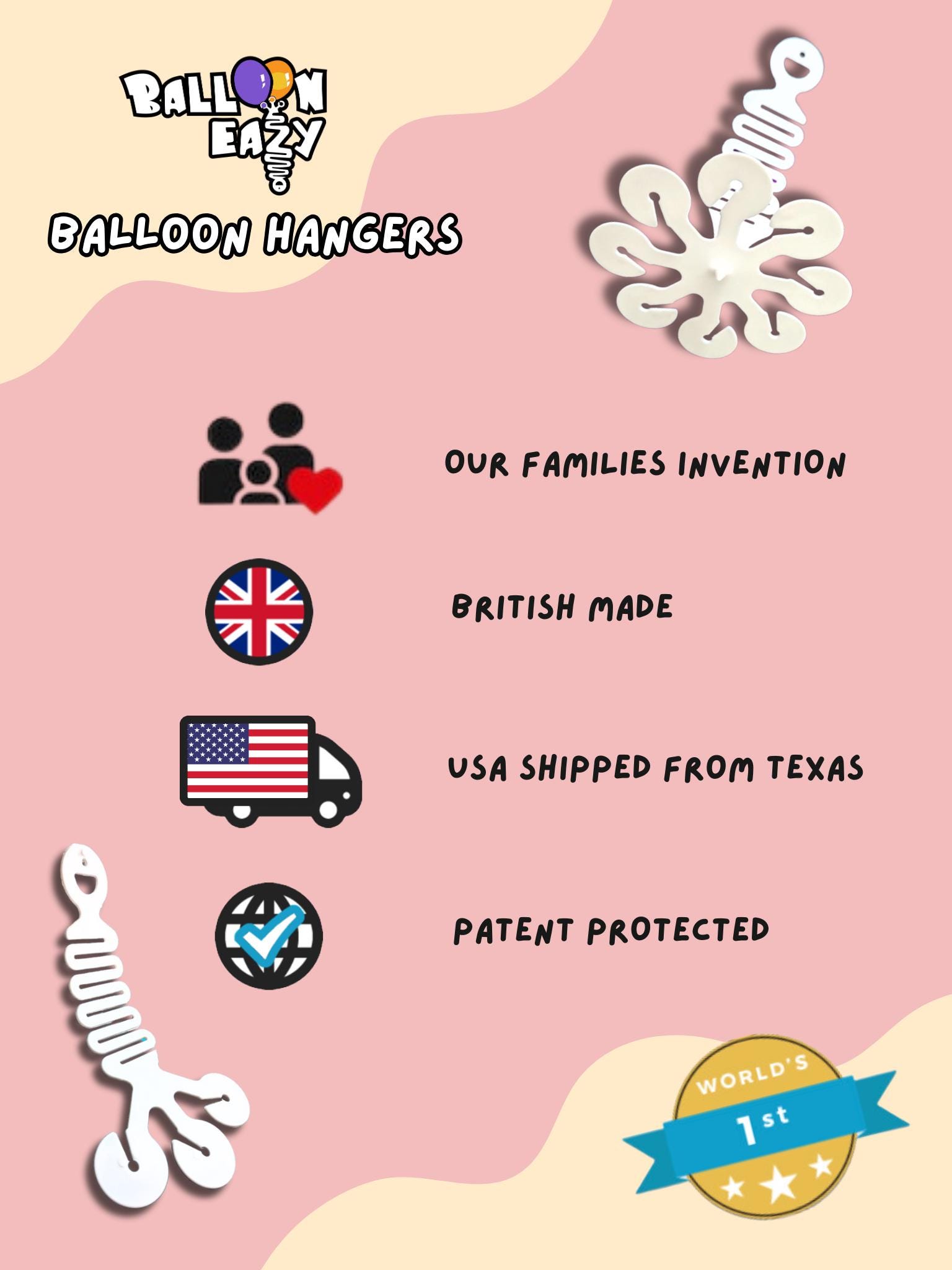 12 Boho Blue Balloons + Balloon Hangers - Vintage Baby Shower - DIY ...