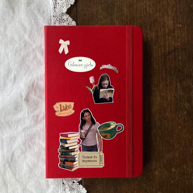 Gilmore Girls Aesthetic Sticker Set, Laptop, Bullet Journal Sticker ...