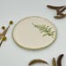 Handmade Ceramic Plate – Fern Leaf Design – Botanical Dinnerware ...