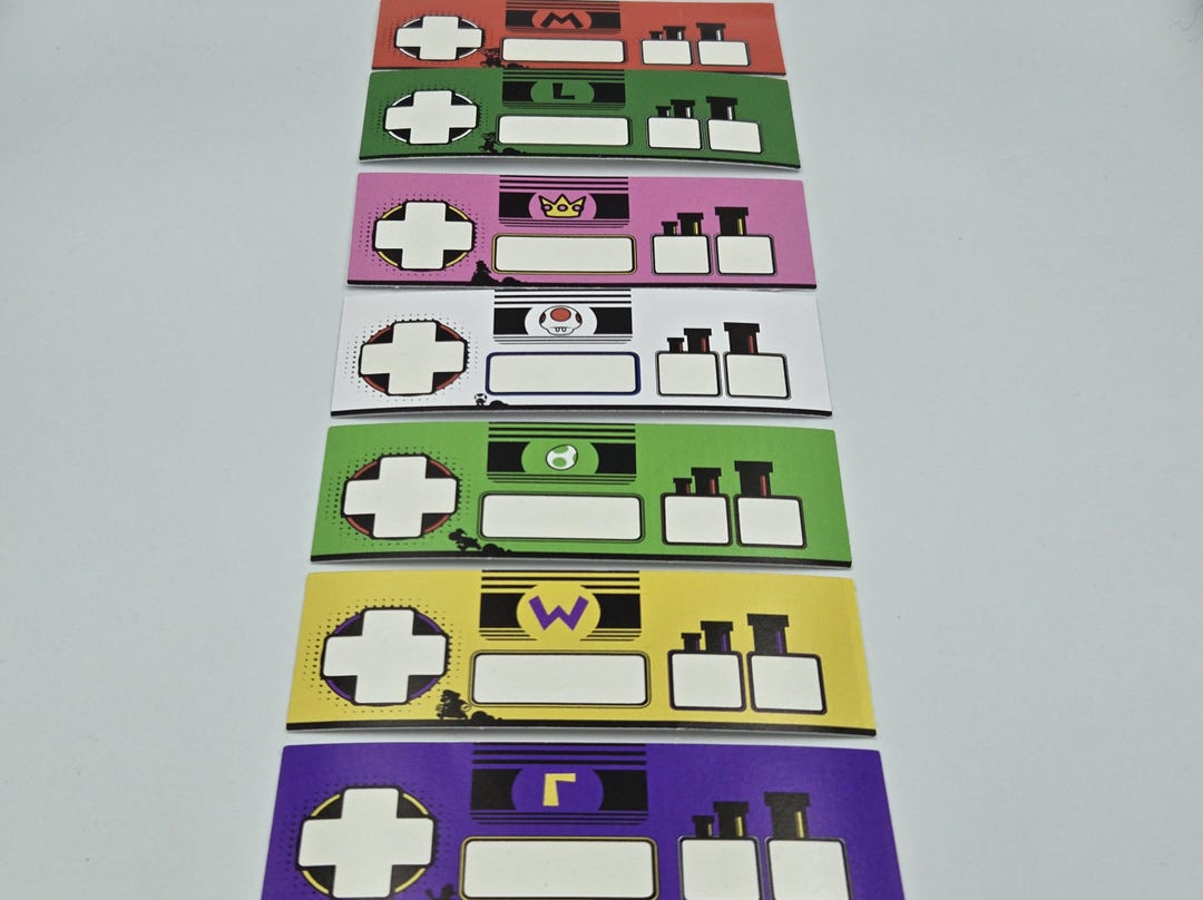 NES Controller Decal: Custom Overlay Sticker for Nintendo Game ...