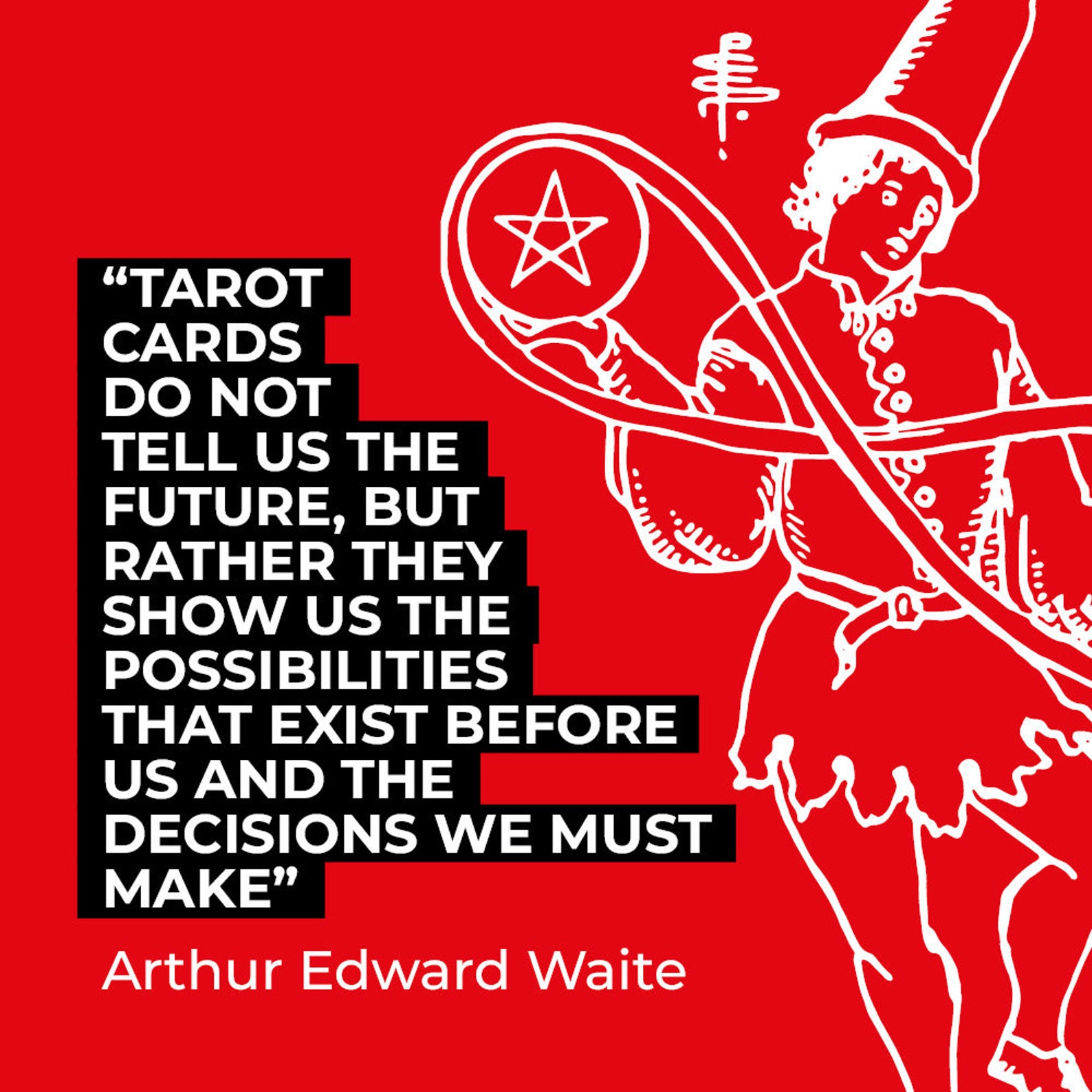 Rider Waite Smith Negative Design Tarot Card Deck Printable, High ...