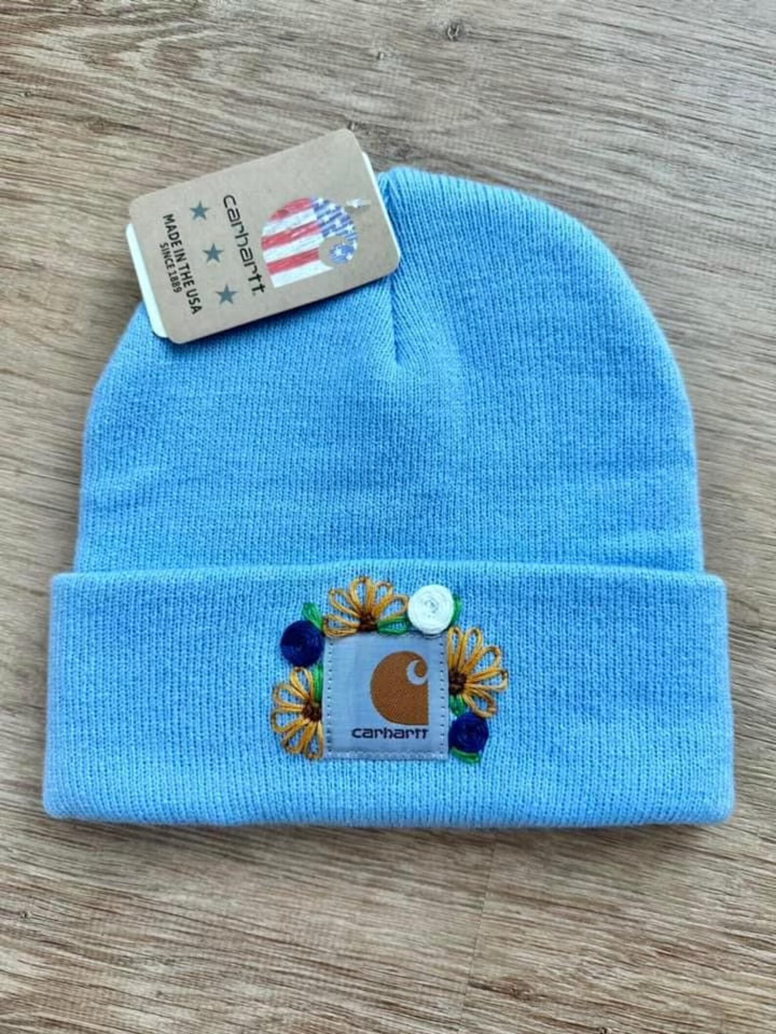 Carharrt Embroidered Winter Hat ADULT - Etsy