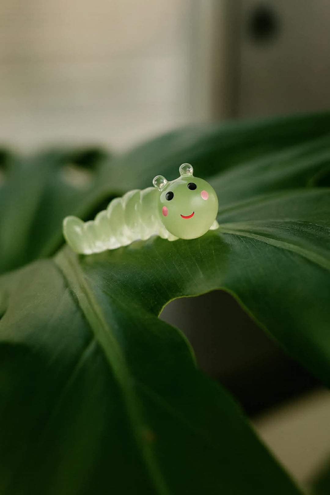 Caterpillar Plant Magnet (large Glow in the Dark) - Plant Buddy - Etsy
