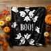 Ghost Boo! Halloween Velveteen Plush Blanket (ghost Blanket, Halloween ...