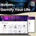 Gamify Your Life Notion Template - Etsy UK
