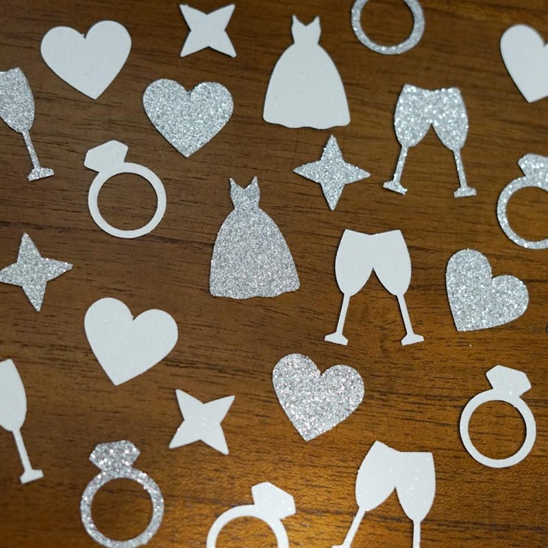 Bridal Shower Confetti - Etsy