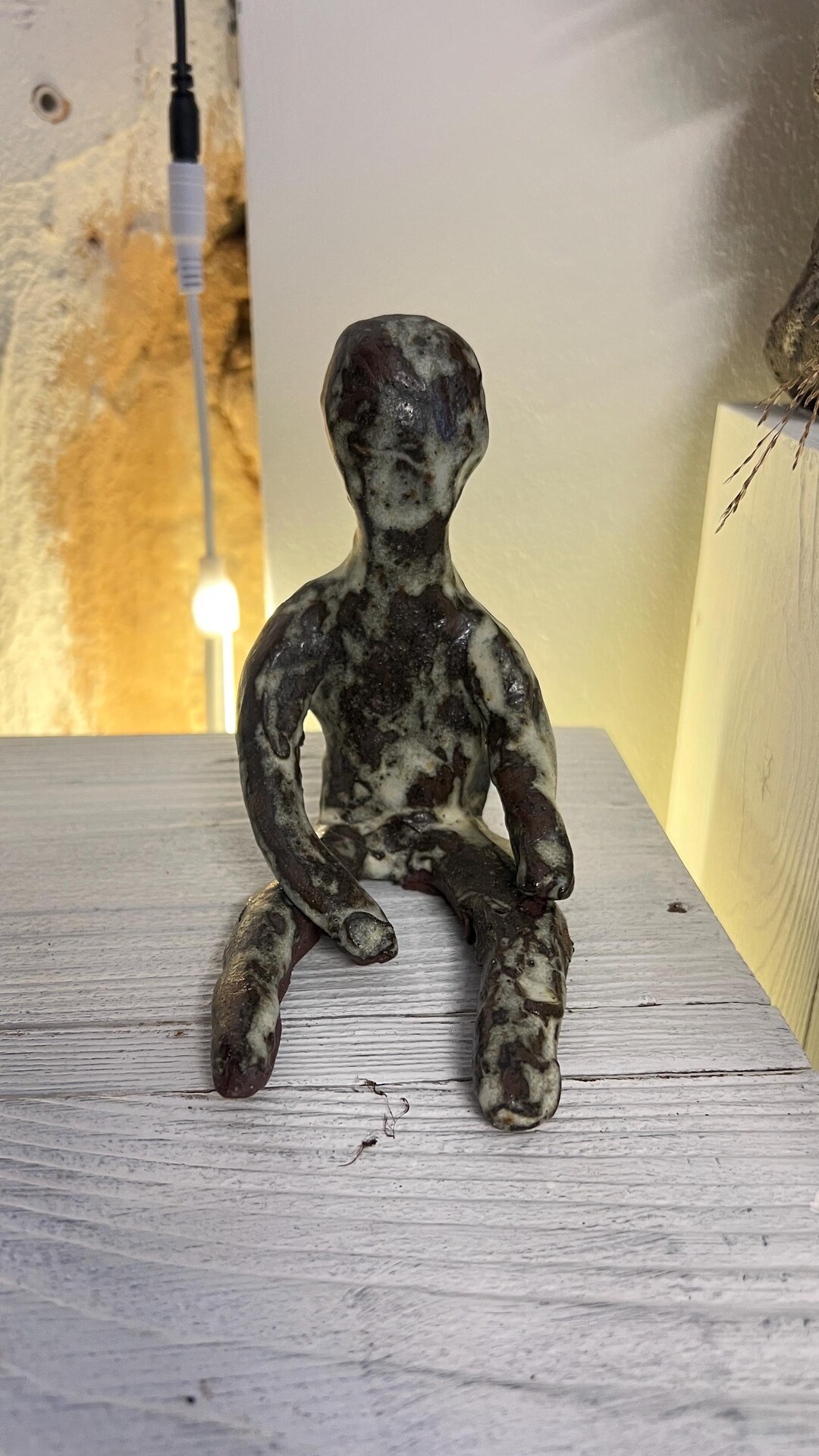 Stoneware Ceramic Glazed Wabi Body Shape Organic Rustic Person. Figure ...