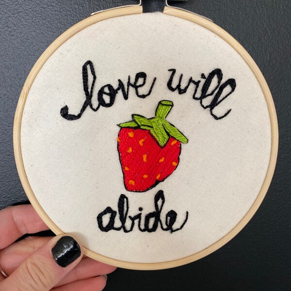 Abide Embroidery - Etsy