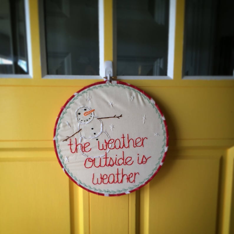 The Weather Outside Is...weather - Etsy