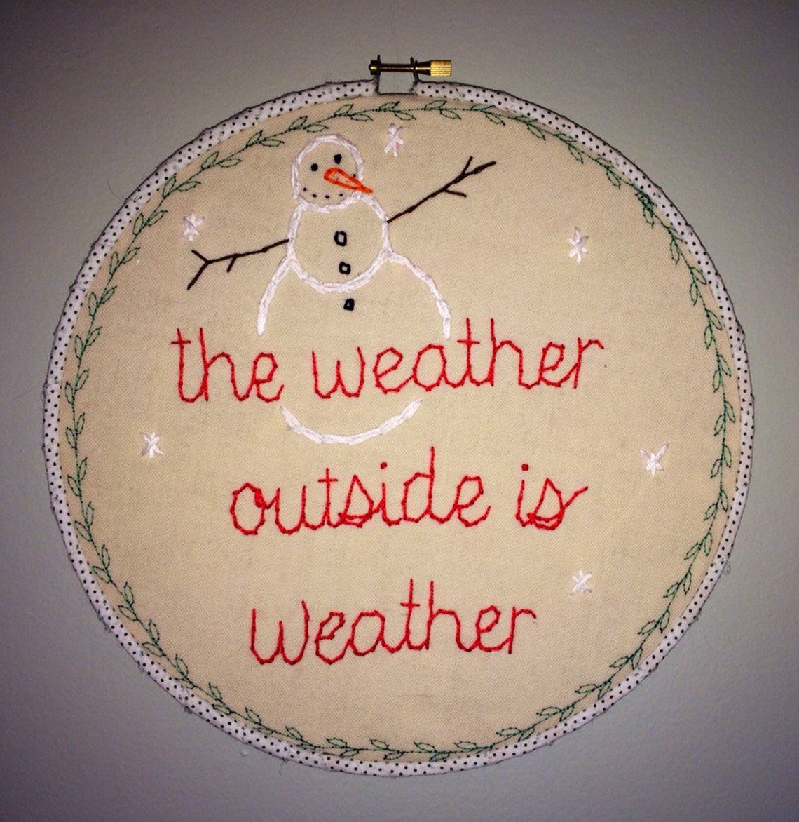 The Weather Outside Is...weather - Etsy