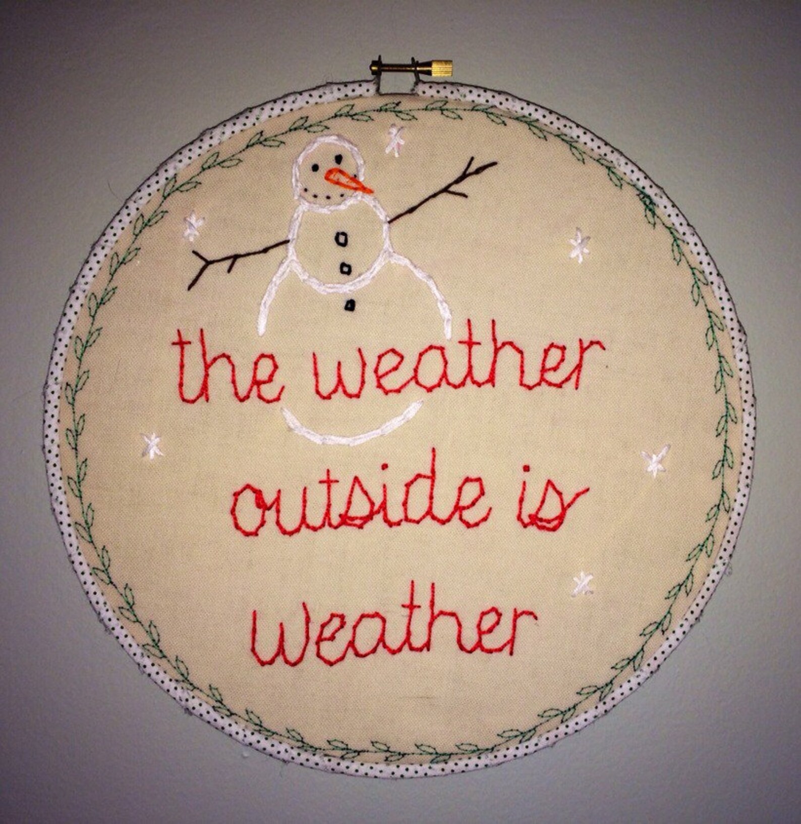 The Weather Outside Is...weather - Etsy