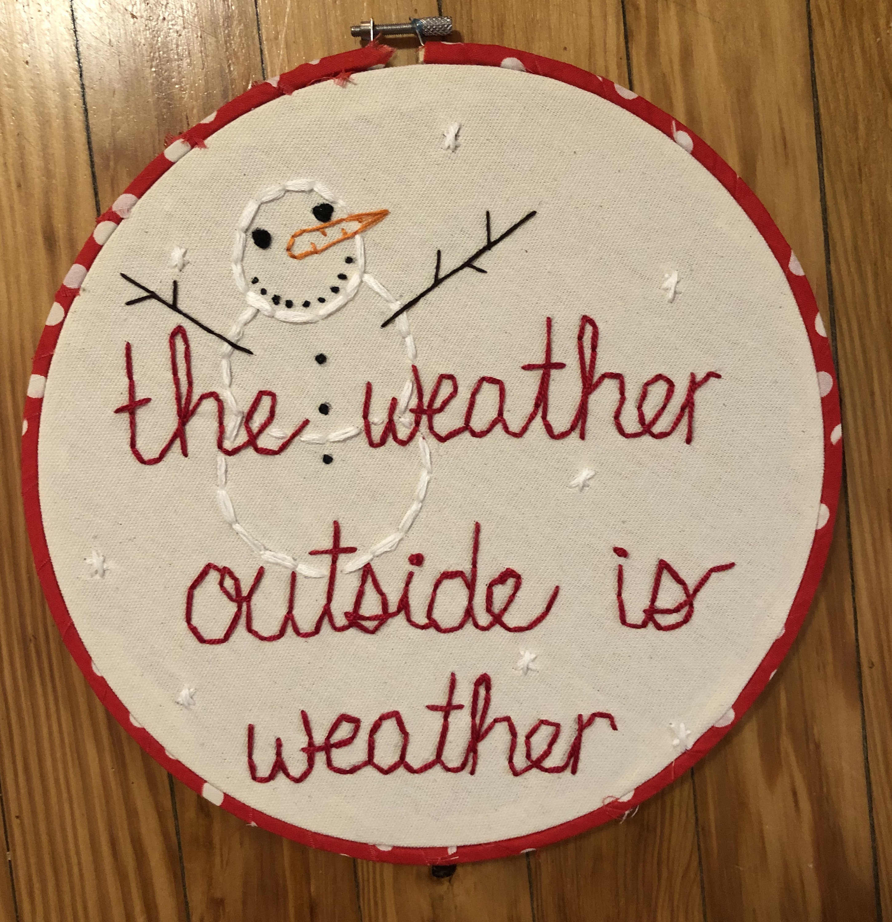 The Weather Outside Is...weather - Etsy