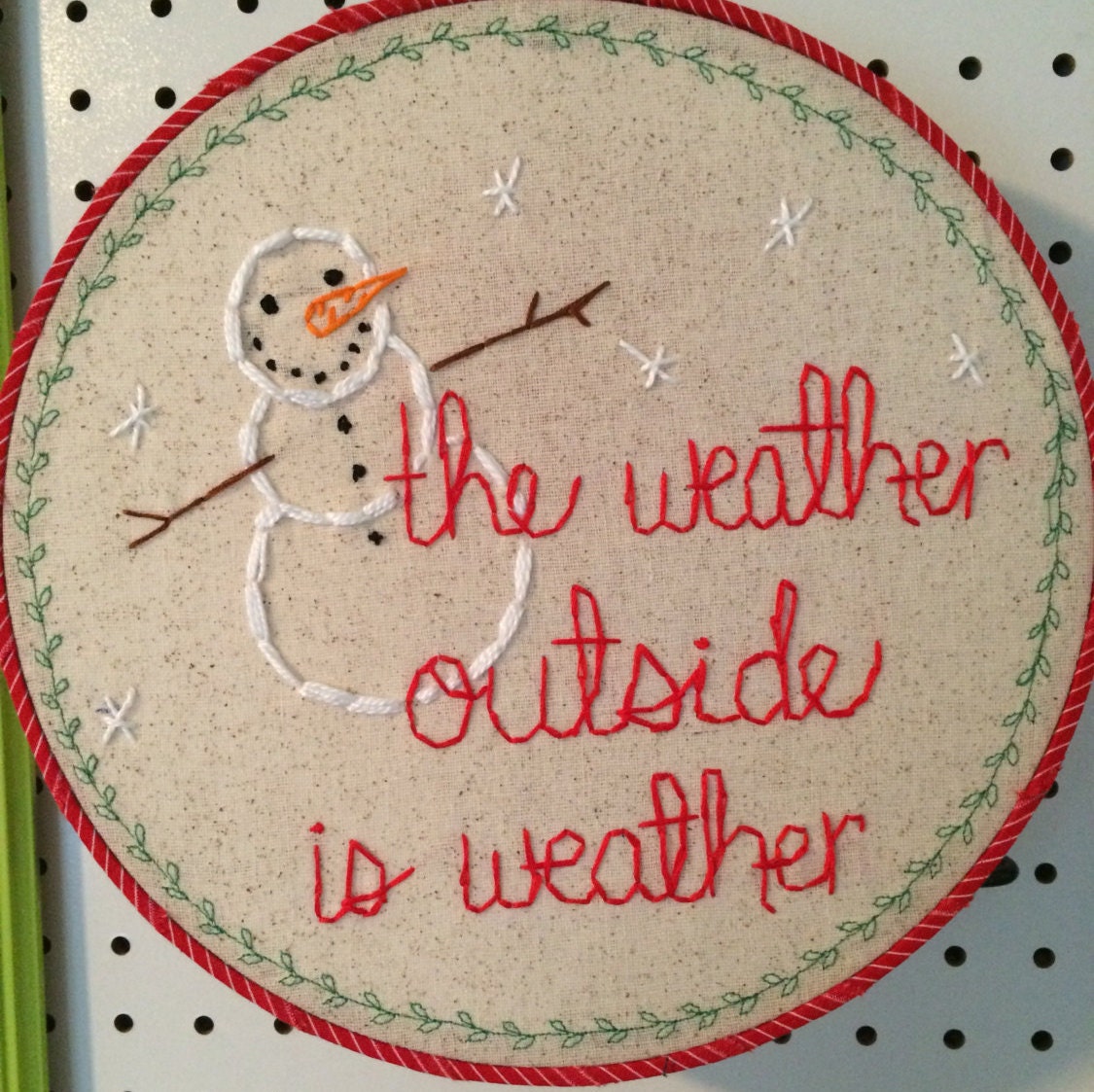 The Weather Outside Is...weather - Etsy