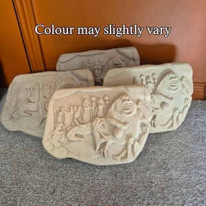 Jabba Sail Barge Faux Stone Art Display Prop - Ne Ganna Dateel Jabba ...