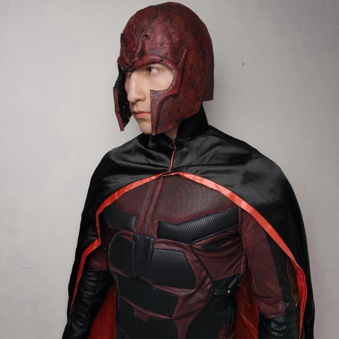 Foam Template Pattern - Wolverine - Magneto Cowl/helmet, Robin Torso ...