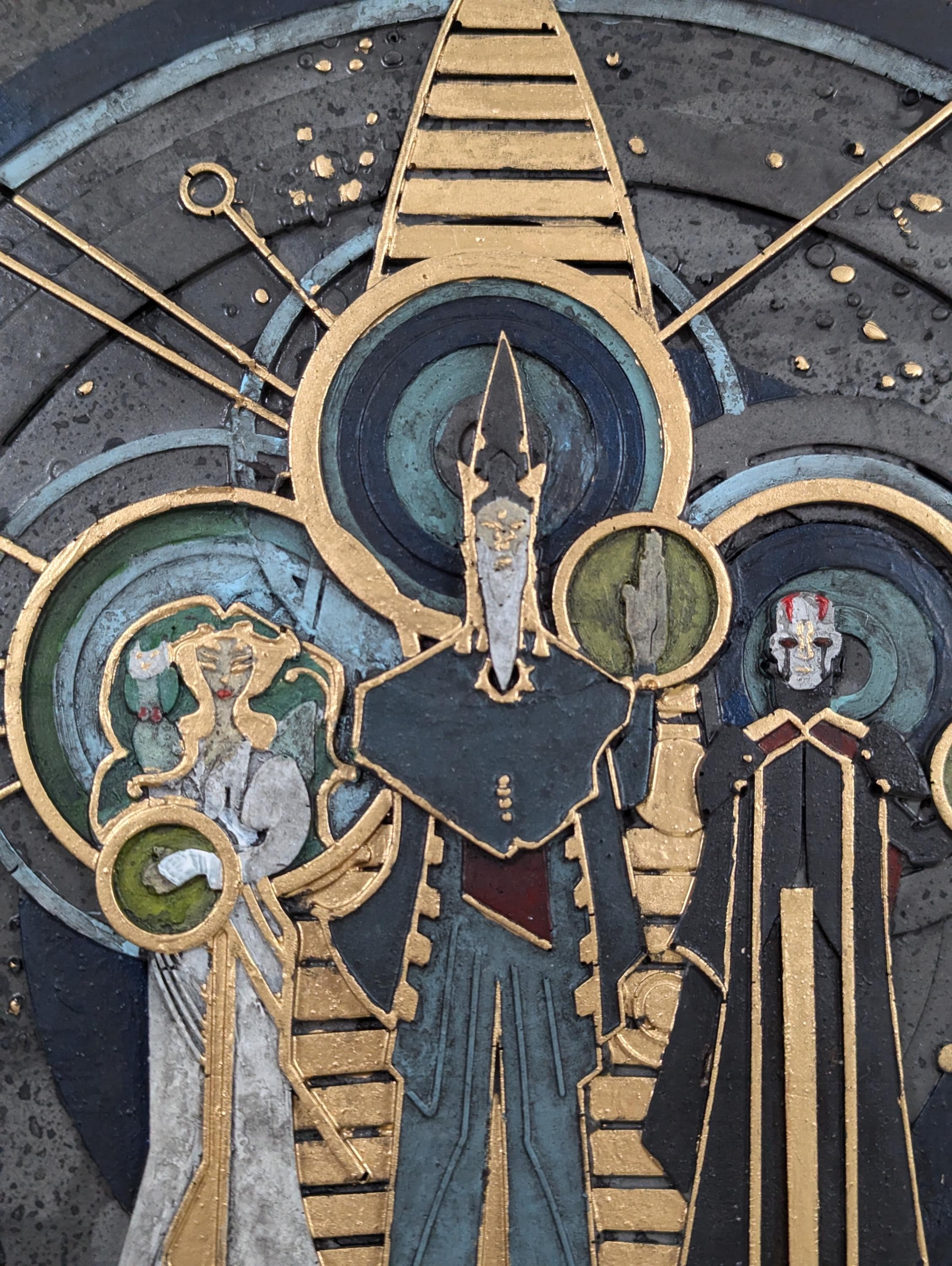 Mortis Gods - Clone Wars - "stone" Effect 3D Art Display Prop - Etsy