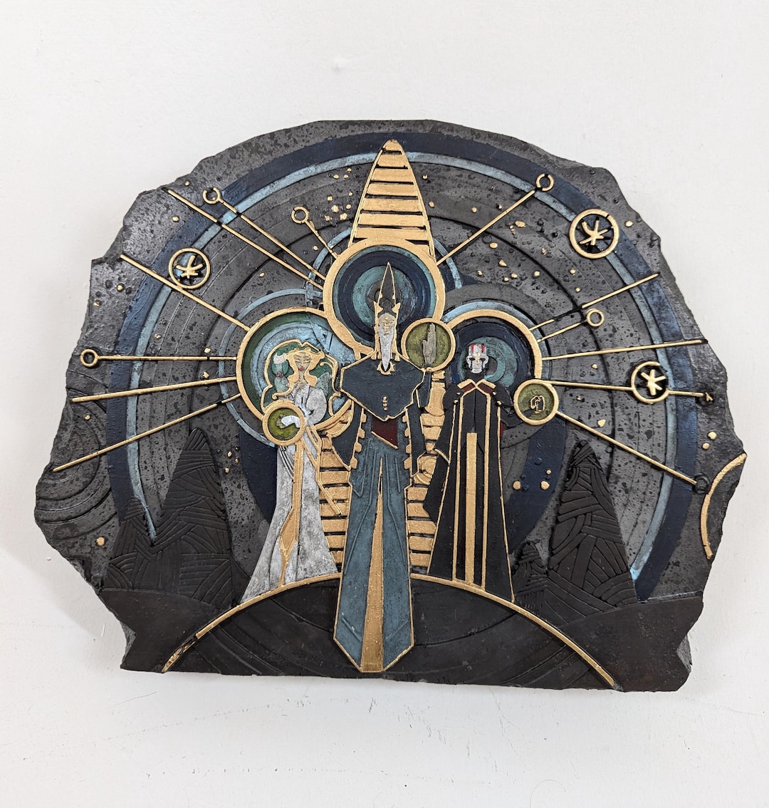 Mortis Gods - Clone Wars - "stone" Effect 3D Art Display Prop - Etsy UK
