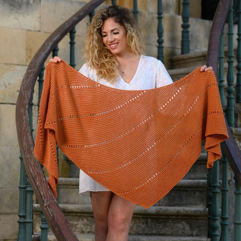 Asymmetrical Shawl - Etsy