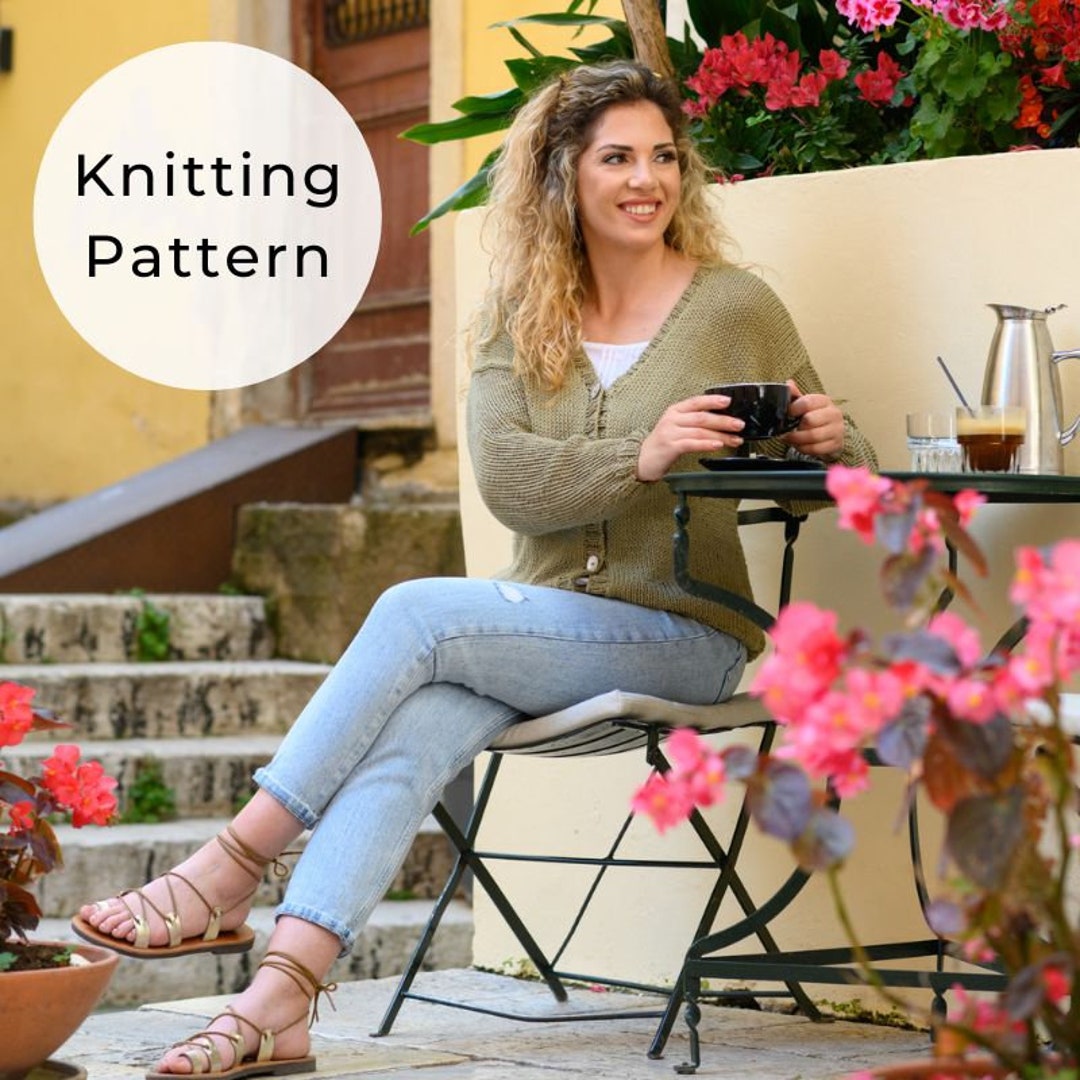 The Polyhymnia Cardigan Knitting Pattern, Cardigan Knitting Pattern ...