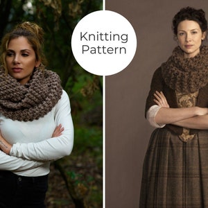 Claire's Cowl Knitting Pattern / Outlander Patterns / Outlander ...