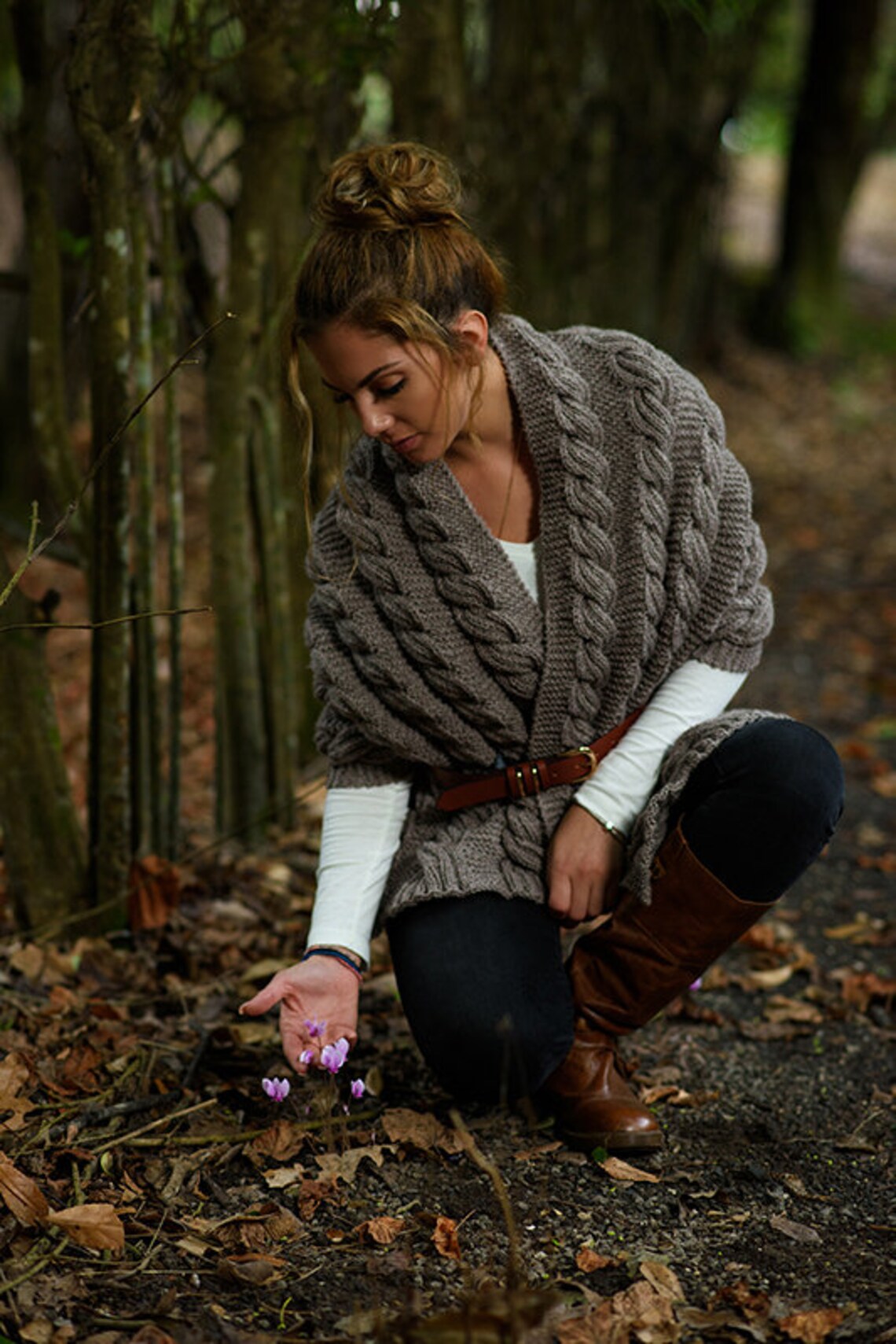 Cable Wrap Knitting Pattern / Outlander Patterns / Outlander / | Etsy