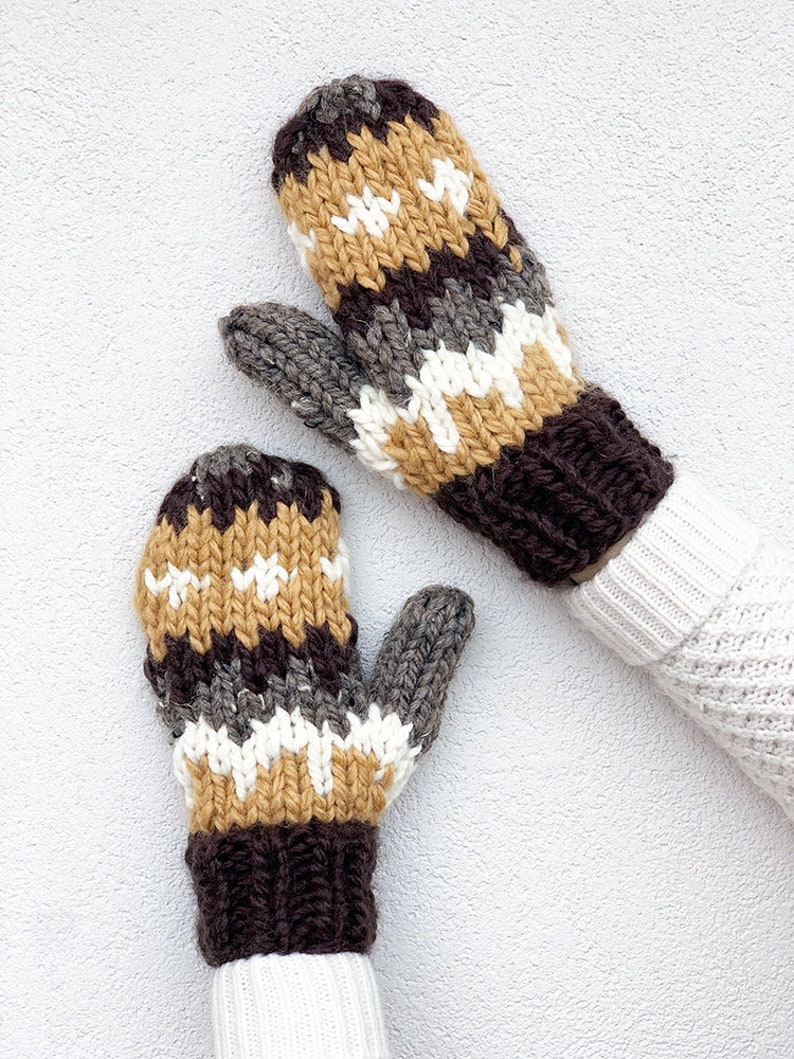 Bernie Mittens Knitting Pattern / Bernie Sanders Mittens / - Etsy