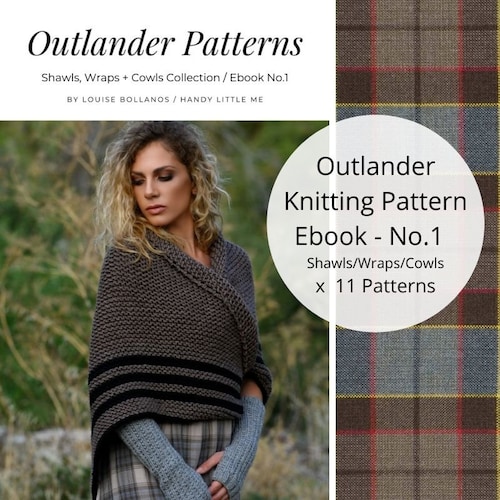 Capelet Knitting Pattern / Outlander Patterns / Outlander / - Etsy