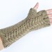 Red Jamie Fingerless Mittens Pattern / Knitting Pattern / - Etsy