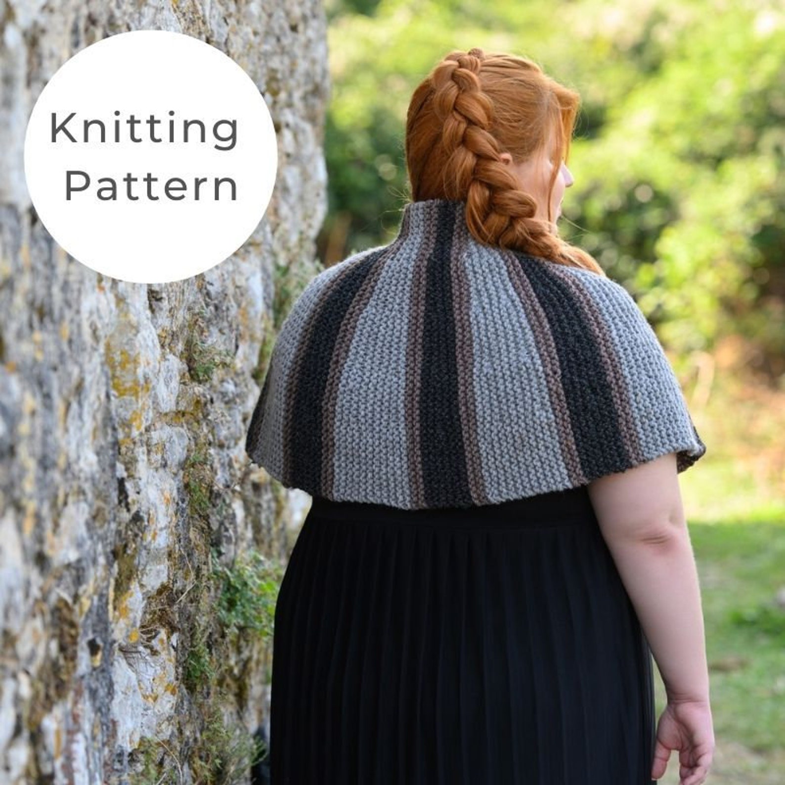 Brianna Capelet Knitting Pattern / Outlander Patterns / Outlander ...