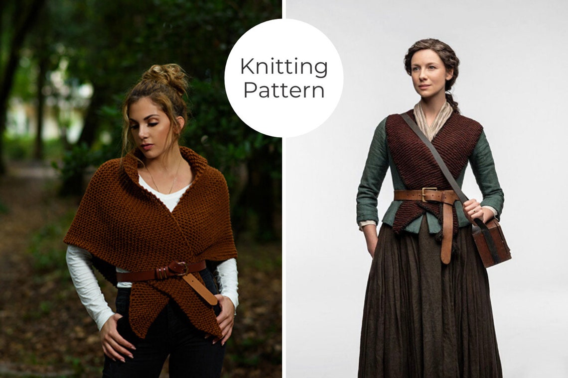 Outlander Shawl Knitting Pattern / Outlander Patterns / | Etsy
