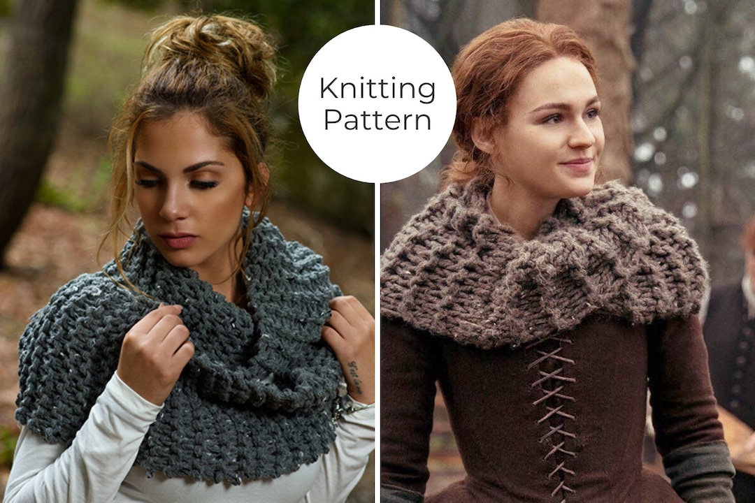 Brianna Cowl Knitting Pattern / Outlander Patterns / Outlander ...