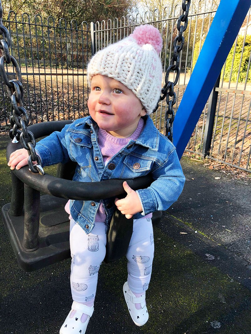 Fair Isle Baby Hat Knitting Pattern Baby Hat Knit Baby Hat | Etsy