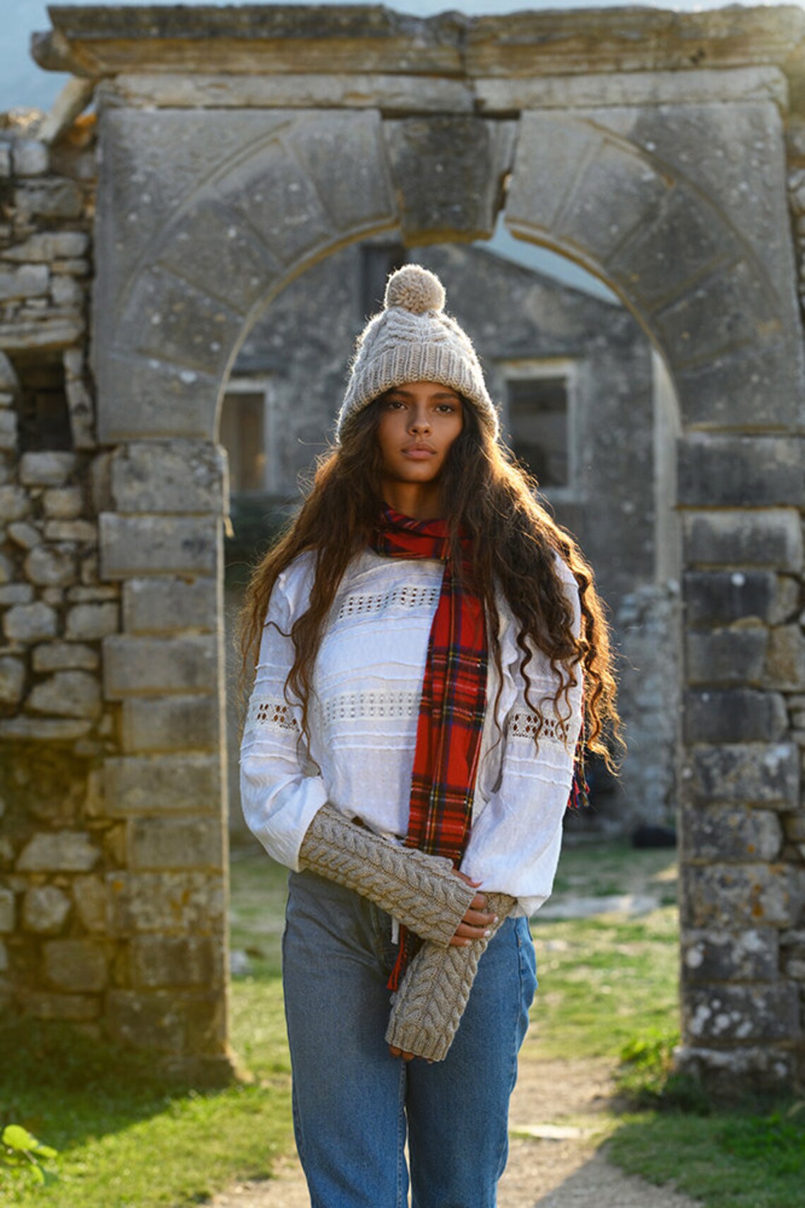 Highlander Hat Knitting Pattern / Cable Knit Hat Knitting | Etsy