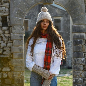 Highlander Hat Knitting Pattern / Cable Knit Hat Knitting Pattern / Hat ...