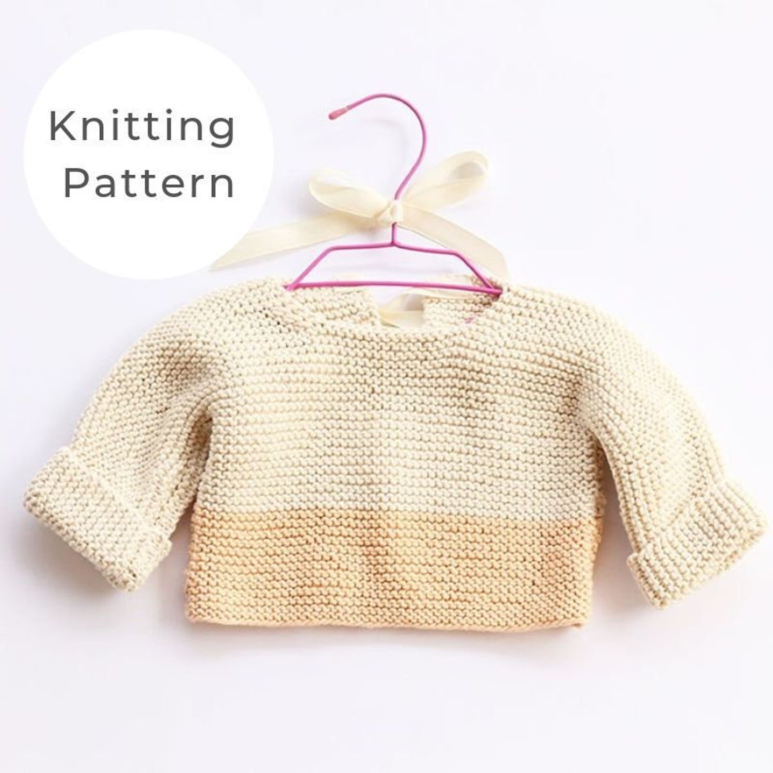 Baby Sweater Pattern Baby Sweater Knitting Pattern Baby - Etsy