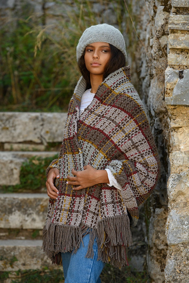 Fraser Tartan Shawl Knitting Pattern / Outlander Patterns / - Etsy