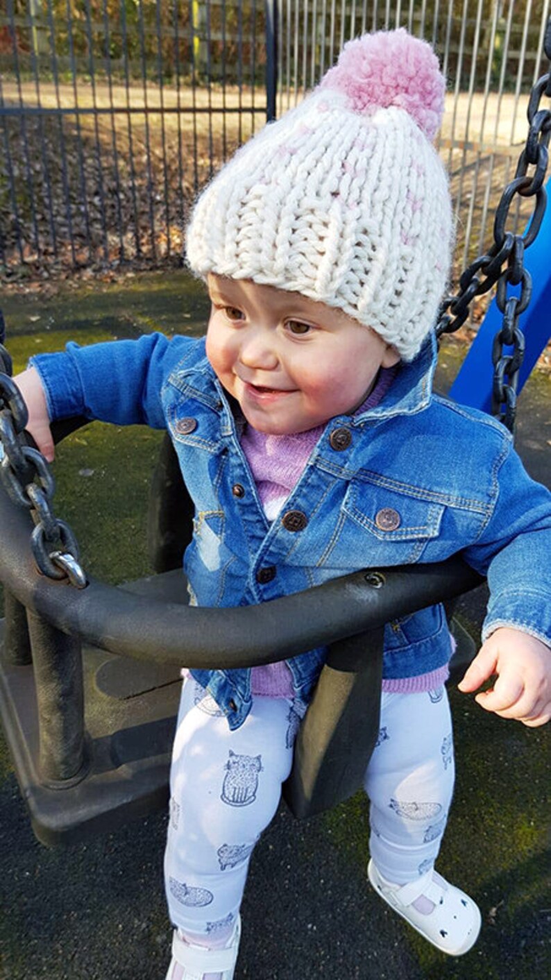 Fair Isle Baby Hat Knitting Pattern Baby Hat Knit Baby Hat | Etsy