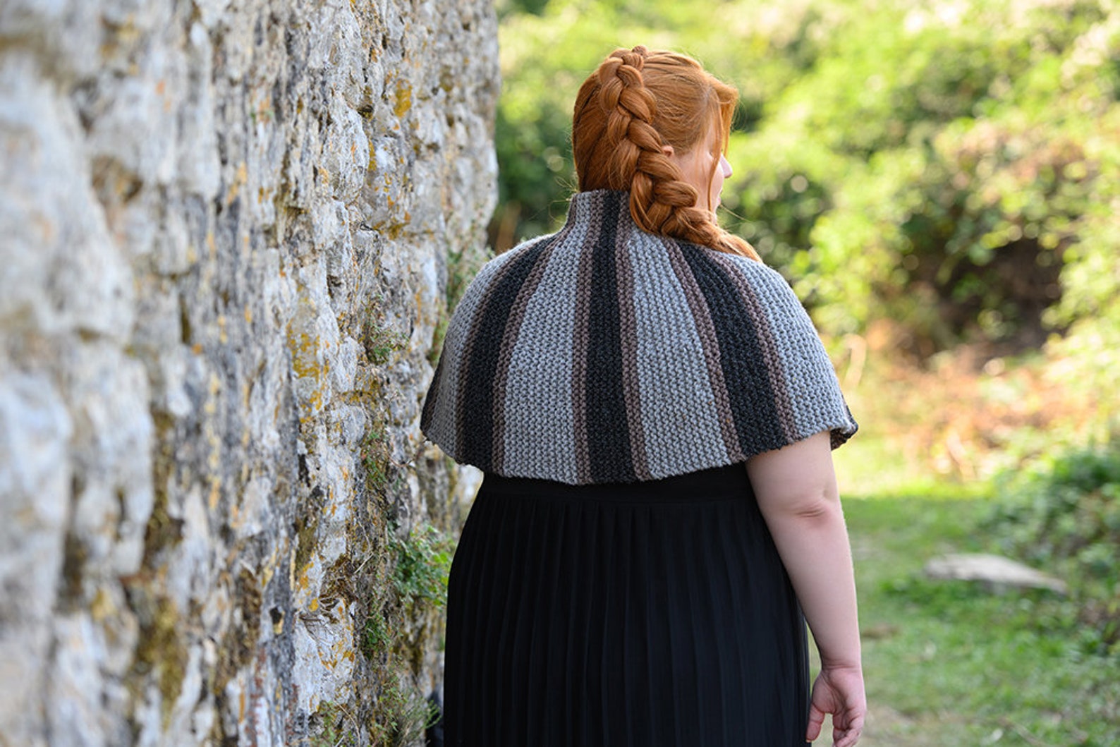 Brianna Capelet Knitting Pattern / Outlander Patterns / Outlander ...