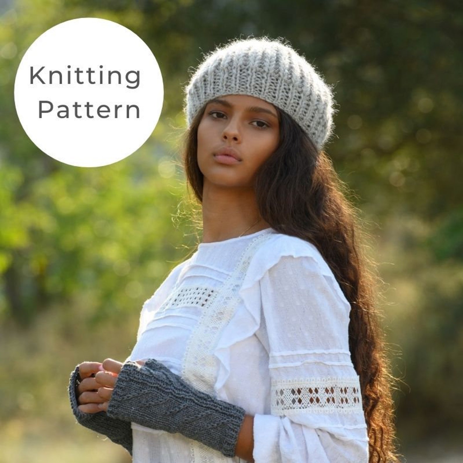 Beret Knitting Pattern / Knitting Pattern / Beret Pattern / Outlander ...