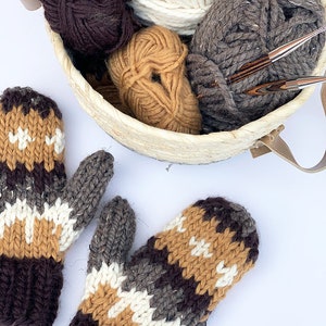 Bernie Mittens Knitting Pattern / Bernie Sanders Mittens / Mittens ...