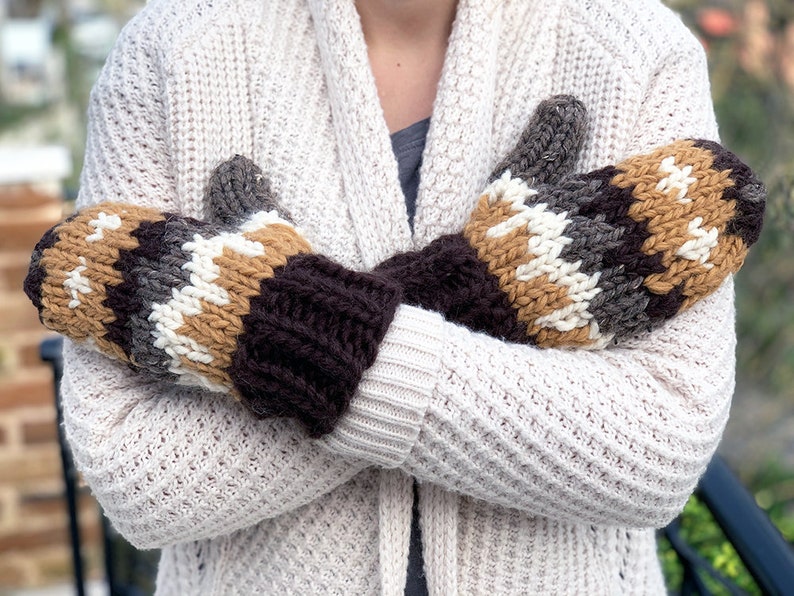 Bernie Mittens Knitting Pattern / Bernie Sanders Mittens / - Etsy