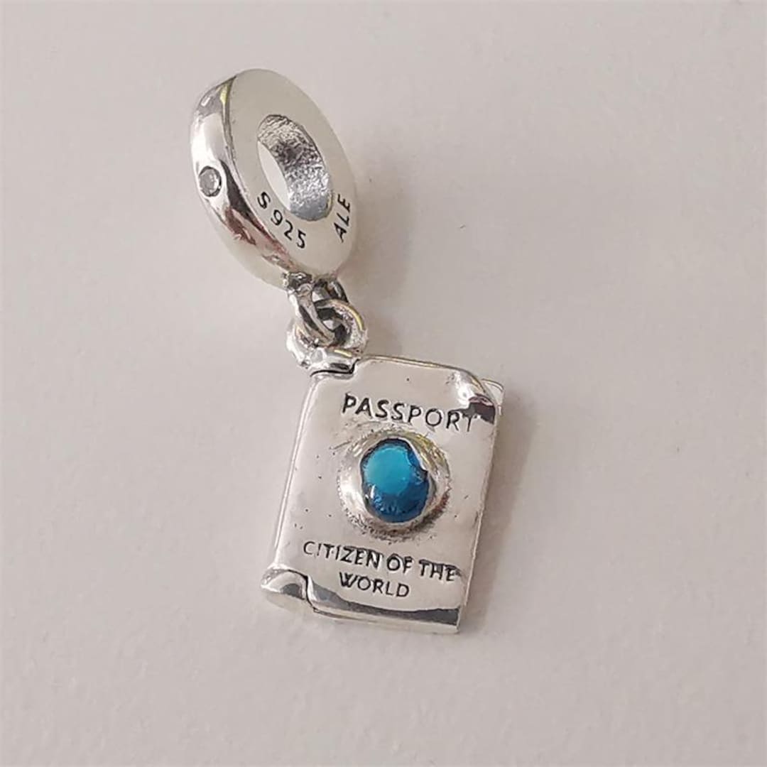 Pandora Openable Passport Dangle Charm - Etsy