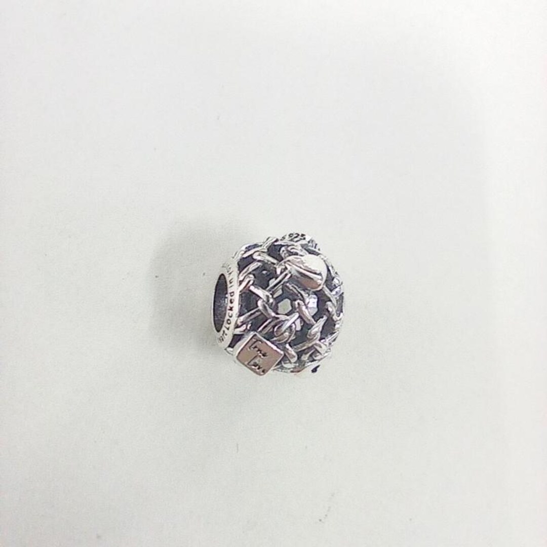 Pandora Openwork Chain Link Padlock Charm Silver S925 Ale - Etsy