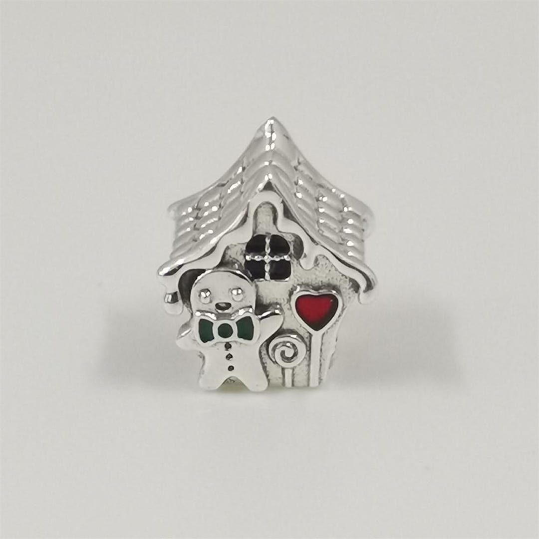 Pandora Gingerbread House Charm - Etsy