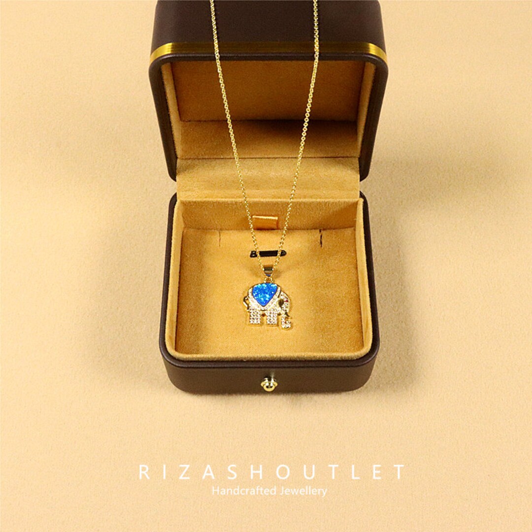 Opal Turtle Pendant Necklace Fashion Diamond Zircon Clavicle Chain ...