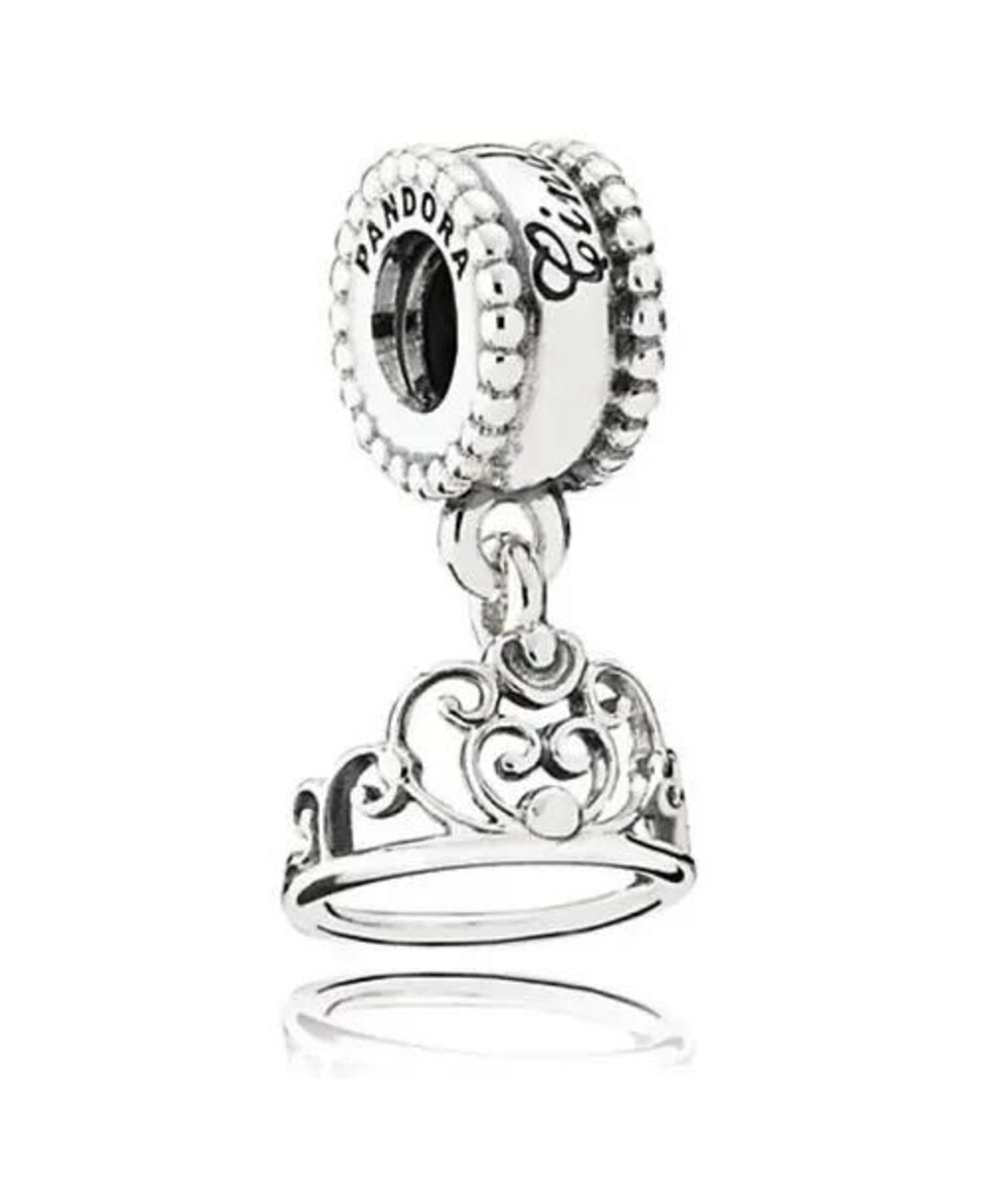 Charm Pandora Tiara de Cenicienta en plata de ley colgante - Etsy España