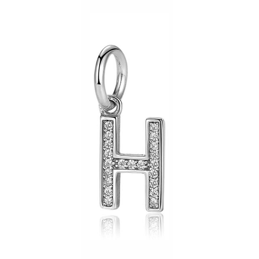 Pandora Sterling Silver Letter H Initial Dangle Charm - Etsy