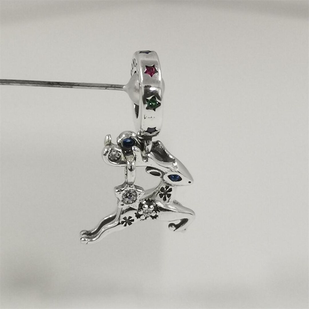 Pandora Magical Christmas Reindeer Dangle Charm - Etsy