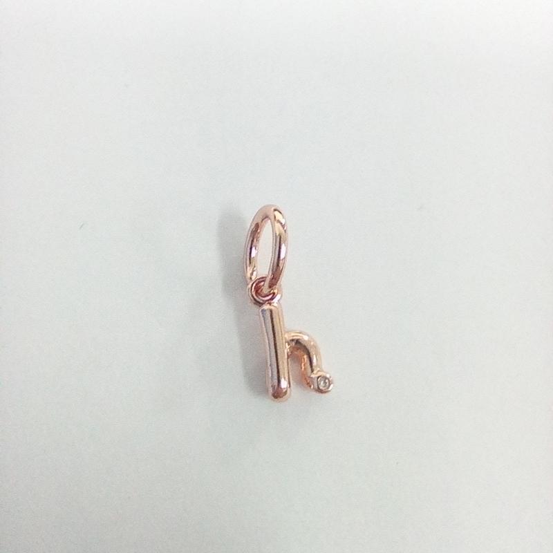 Pandora Moments Letter H Script Alphabet Kirjainkoru Hela - Etsy
